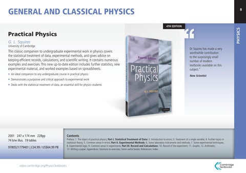 Physics Textbooks from Cambridge by Cambridge University Press - Issuu