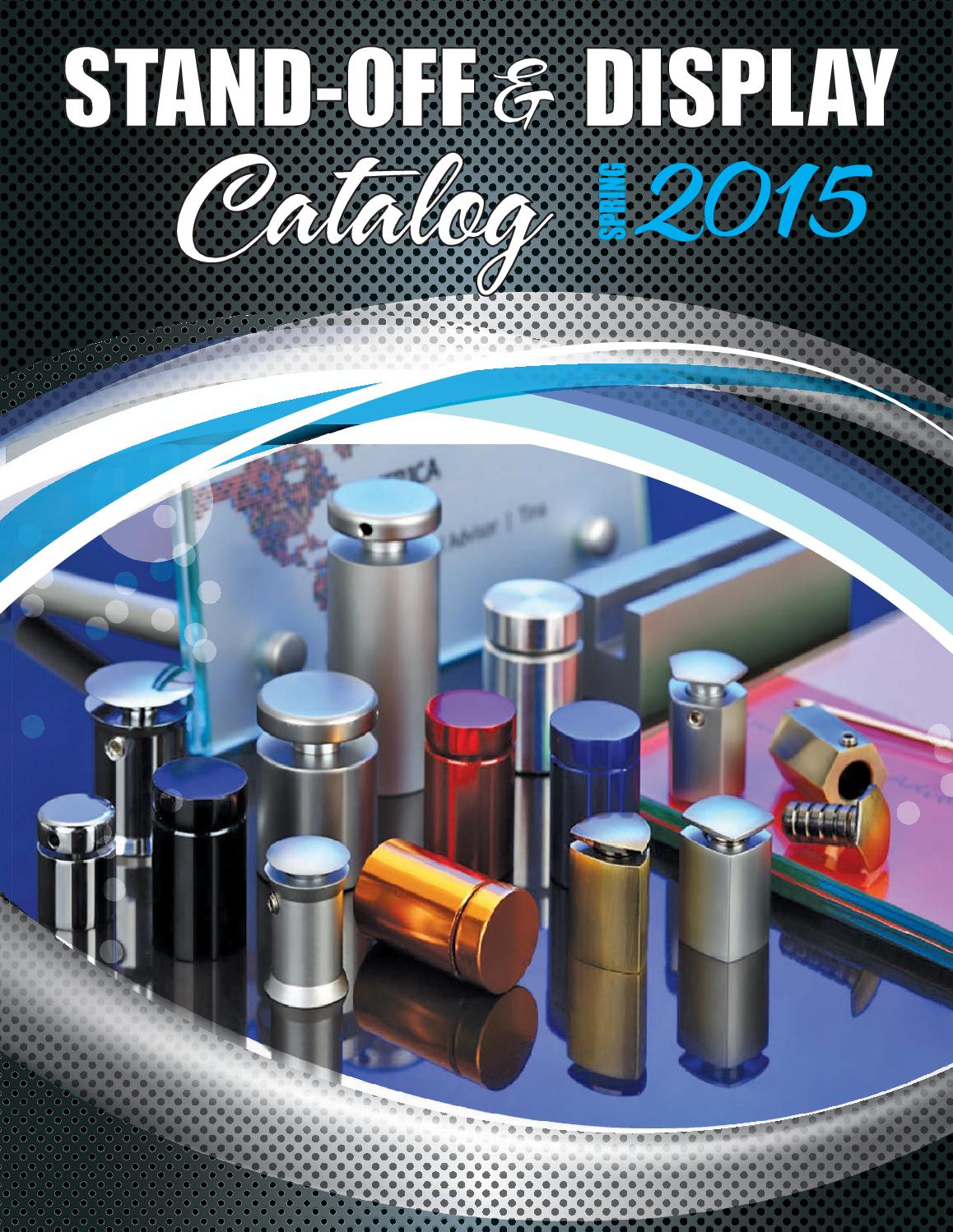 Sign-Mart Stand-Off & Display Catalog (2016) by Sign-Mart - Issuu