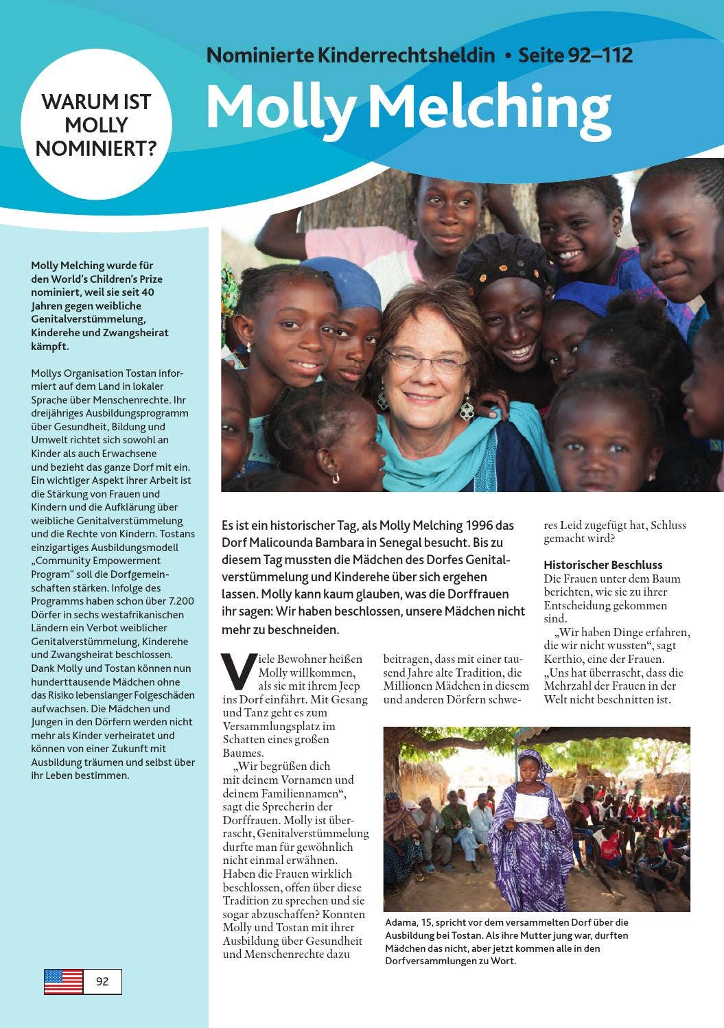 De molly melching by World's Children's Prize - Issuu