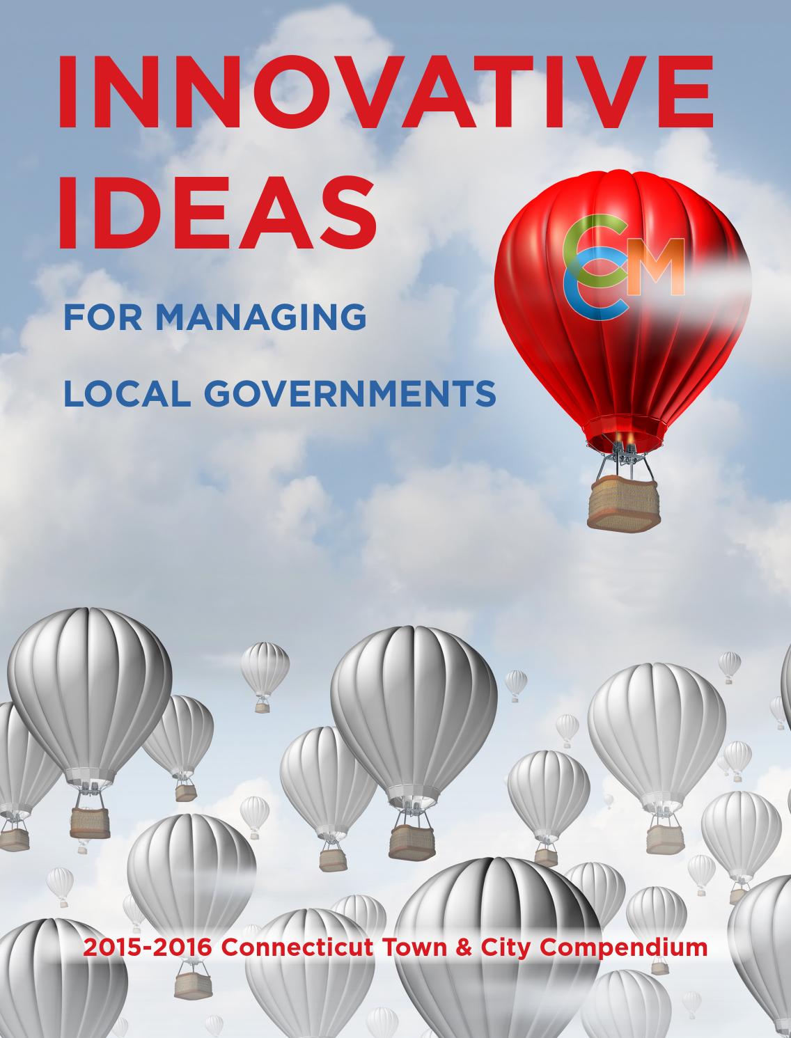 Innovative Ideas 2016 by Connecticut Conference of Municipalities - Issuu