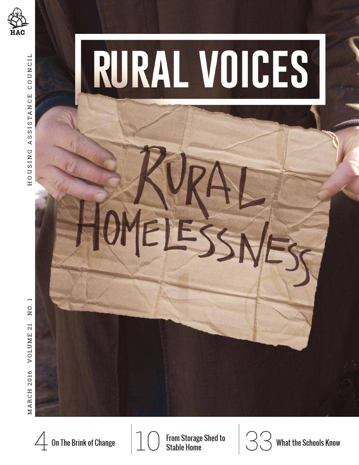 Rural Homelessness - Rural Voices Magazine by Housing Assistance ...