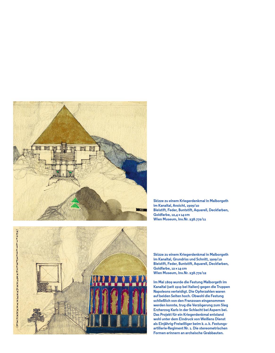 Wien Museum Katalog „Gezeichnete Moderne. Rudolf Weiss, ein Schüler ...