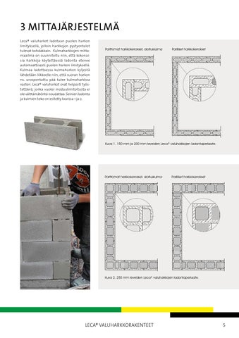 4-18E Leca® valuharkko- rakenteet by Weber - Issuu