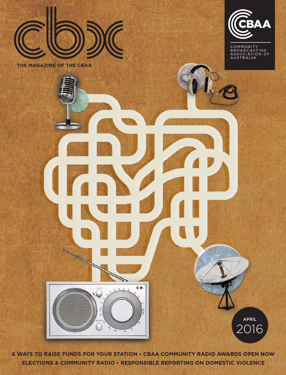 CBX Magazine - April 2016 by Community Broadcasting Association of ...