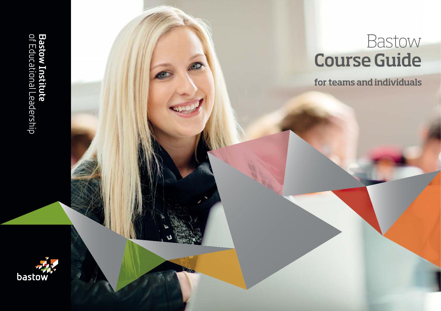 Bastow Course Guide by Bastow - Issuu