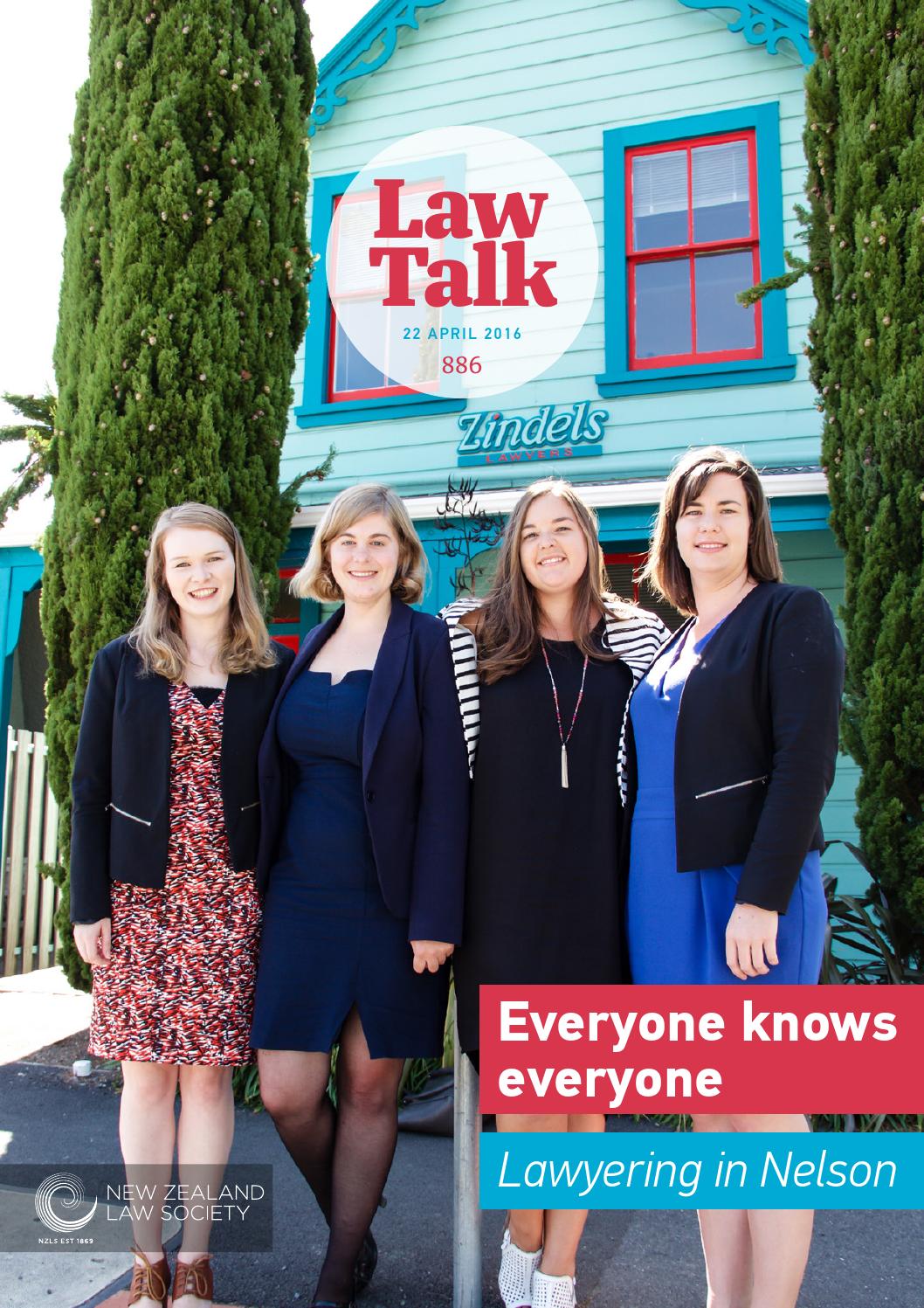 LawTalk 886 by New Zealand Law Society - Issuu