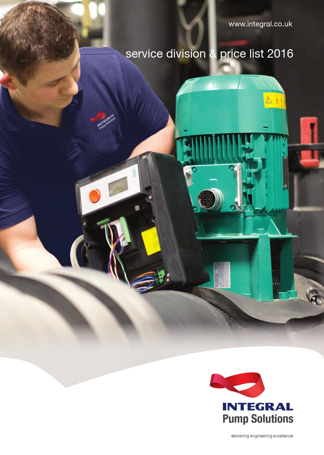 Integral pumps service brochure by 10bristol - Issuu