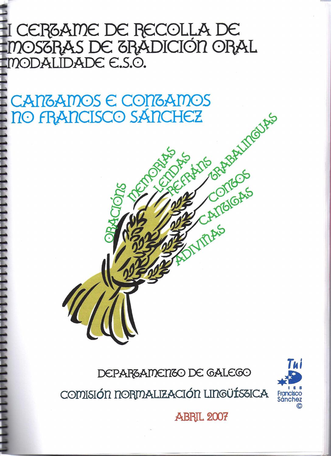 IES Francisco Sánchez (Tui) - Recolla completa by Patrimonio de Futuro ...