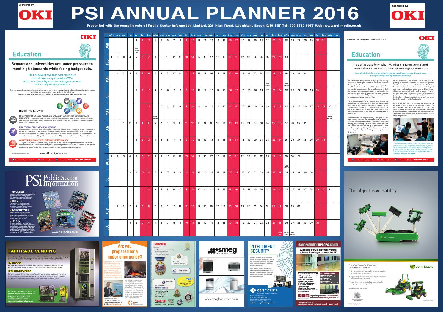 PSI Planner 2016 by PSI Media - Issuu