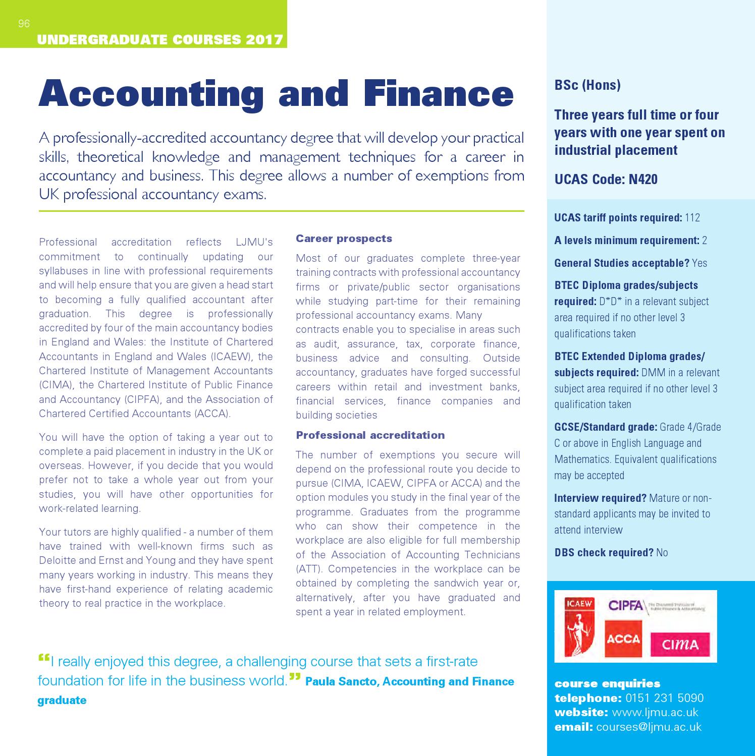 Undergraduate prospectus 2017 Liverpool John Moores University by ...