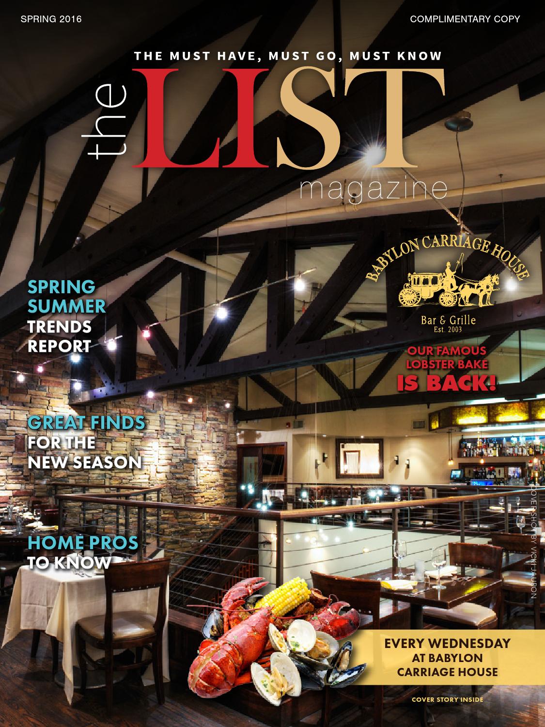 The List Magazine Spring 2016 by The List Magazine - Issuu