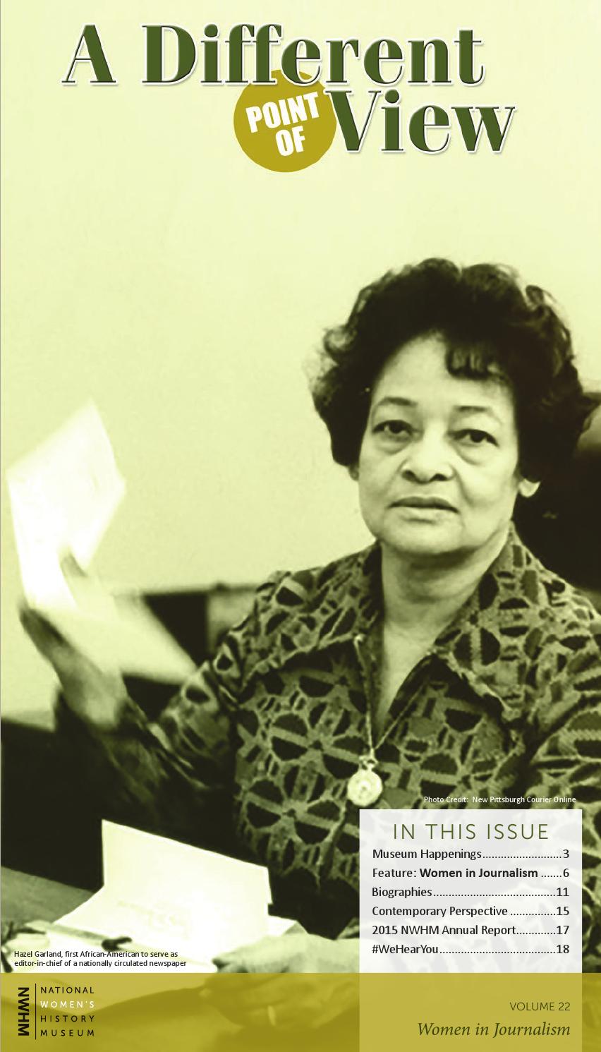 Women in Journalism by National Women's History Museum - Issuu