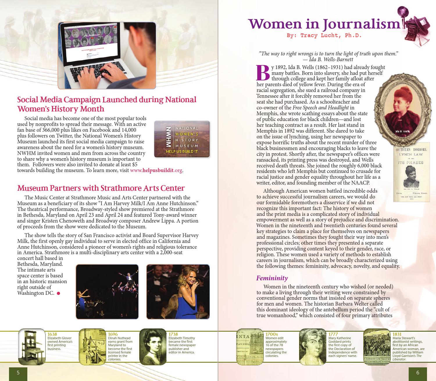 Women in Journalism by National Women's History Museum - Issuu