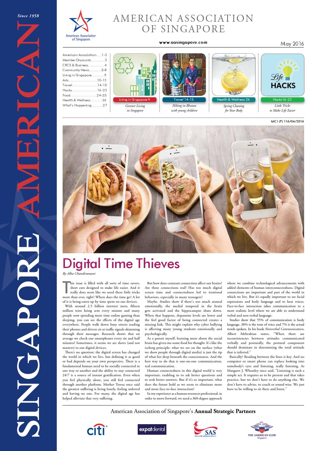 Singapore American Newspaper by American Association of Singapore - Issuu