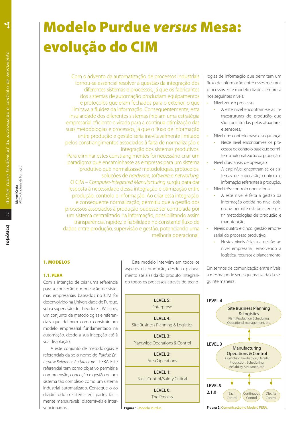 Modelo Purdue versus Mesa: evolucao do CIM by cie - Issuu