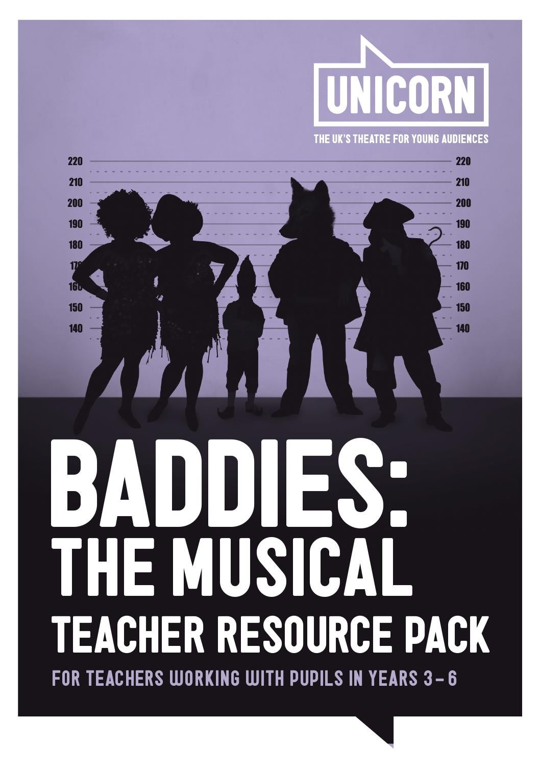 Baddies: The Musical | Teacher Resources by Unicorn Theatre - Issuu