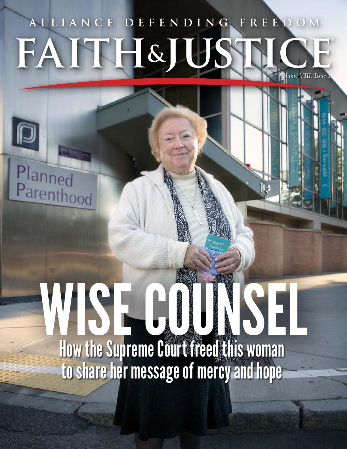 Faith & Justice: Wise Counsel by Faith & Justice - Issuu