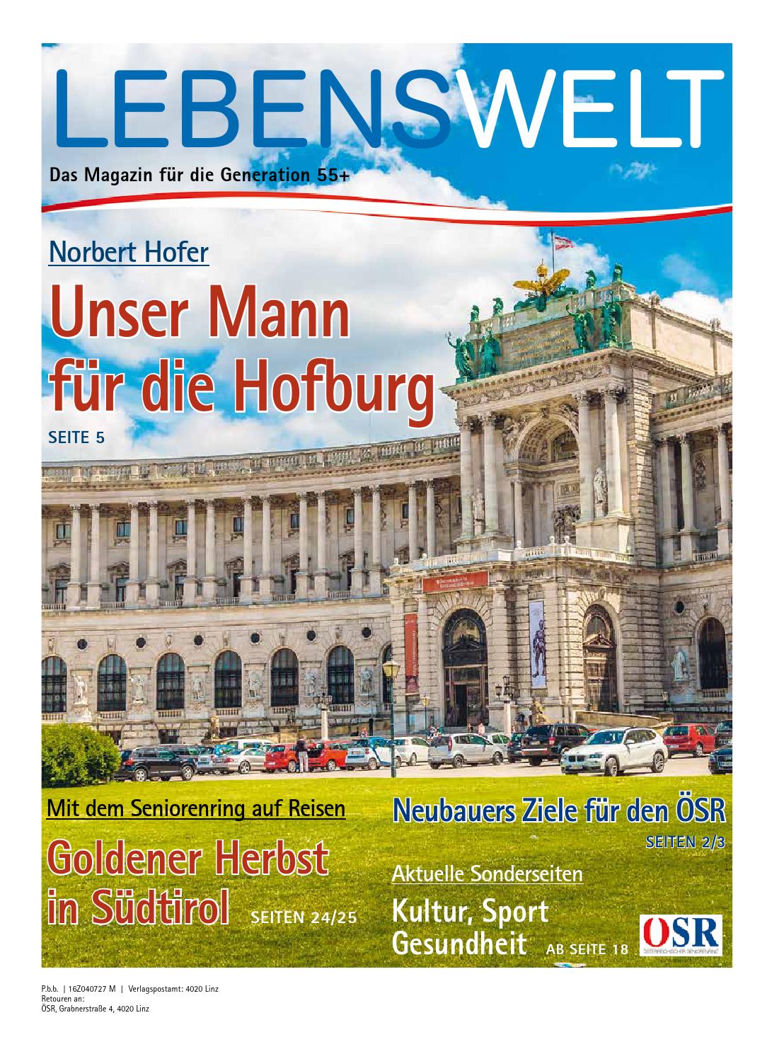 Lebenswelt 55plus, Ausgabe 1/2016 by PUBLIC MEDIA - Issuu