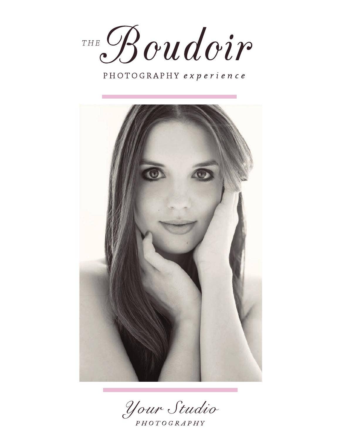 Boudoir Photography Magazine - 8 Page Template - Photoshop Template by ...