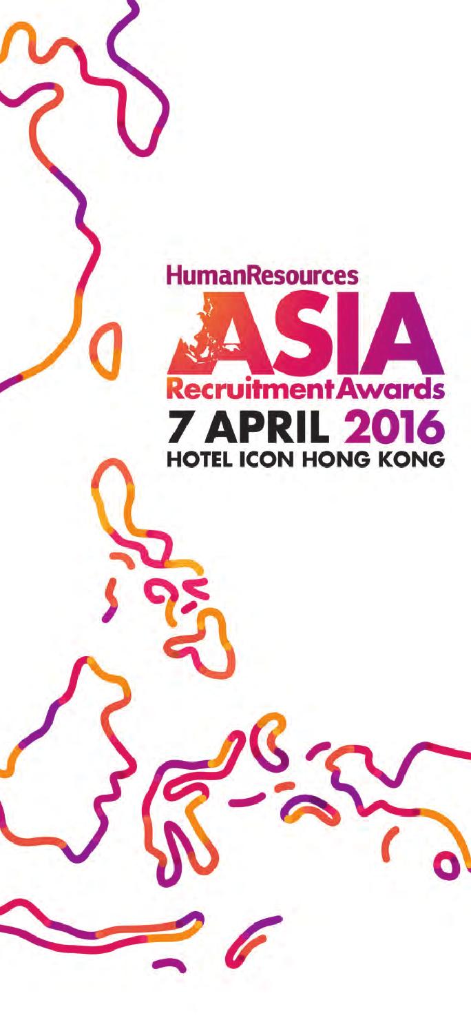 Asia Recruitment Awards, Hong Kong 2016 - awards booklet by Human ...