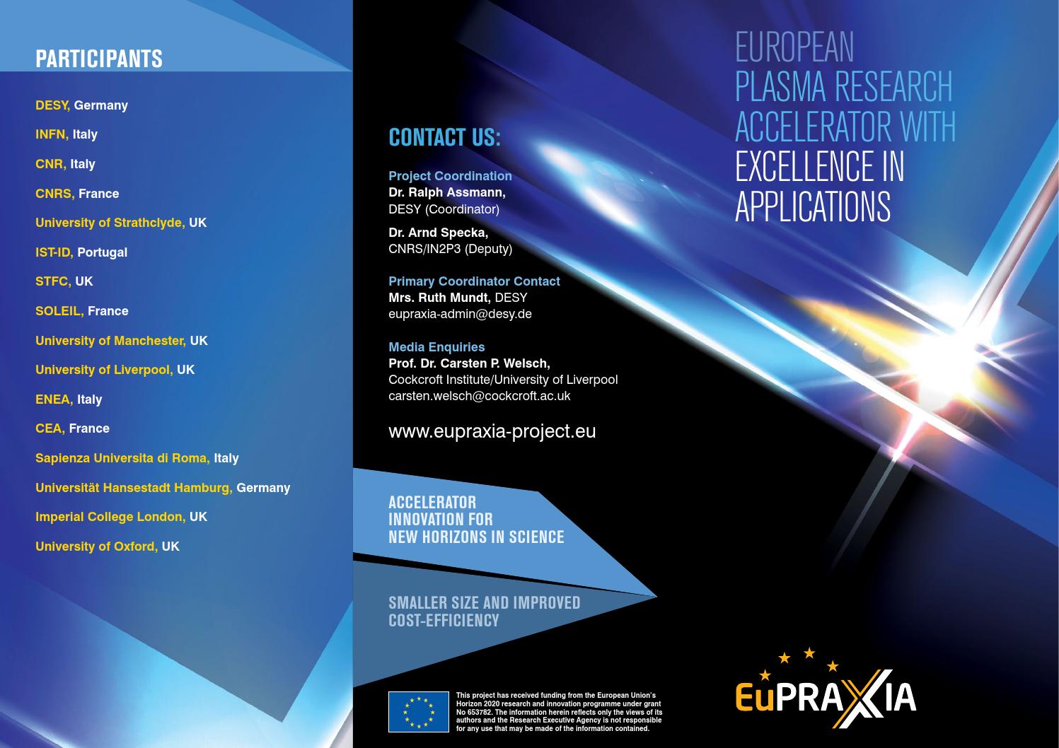 EuPRAXIA leaflet by QUASAR Group - Issuu