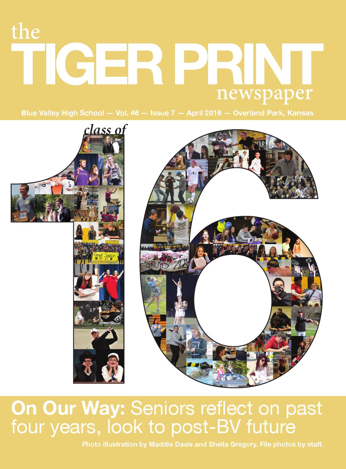 The Tiger Print — April 2016 by The Tiger Print - Issuu