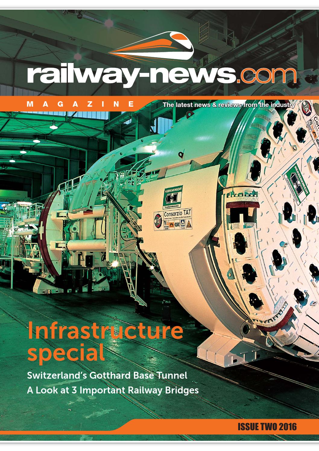 Railway news magazine issue 2 2016 by a2b Global Media - Issuu