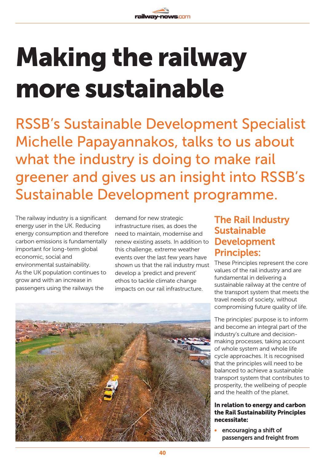 Railway news magazine issue 2 2016 by a2b Global Media - Issuu