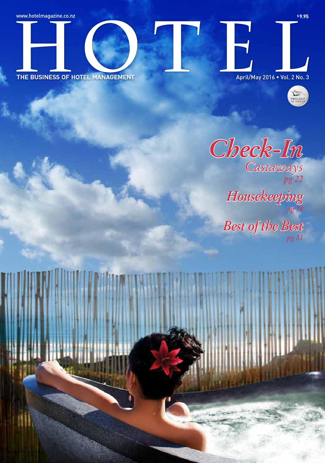 Hotel Magazine // April/May 2016 by Review Publishing Ltd - Issuu