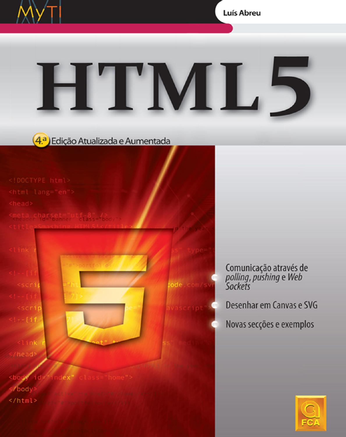 HTML5 - 4ªEd. Atualizada e Aumentada (eBook) by Grupo Lidel - Issuu