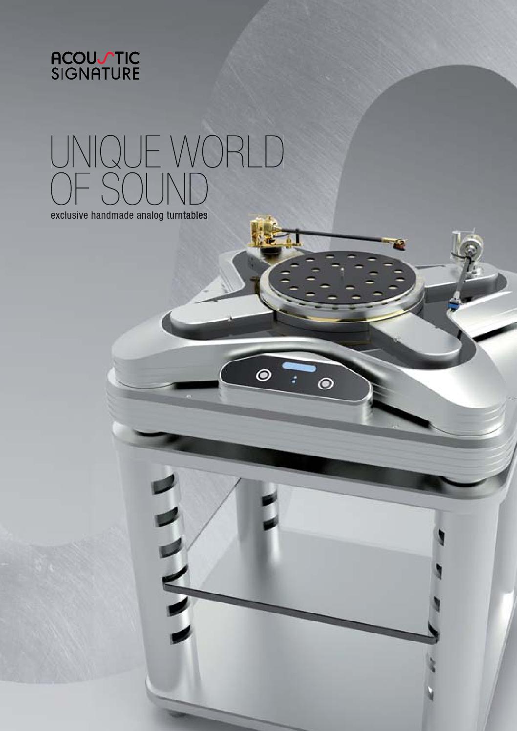 Acoustic Signature brochure by Audio Emotion - Issuu