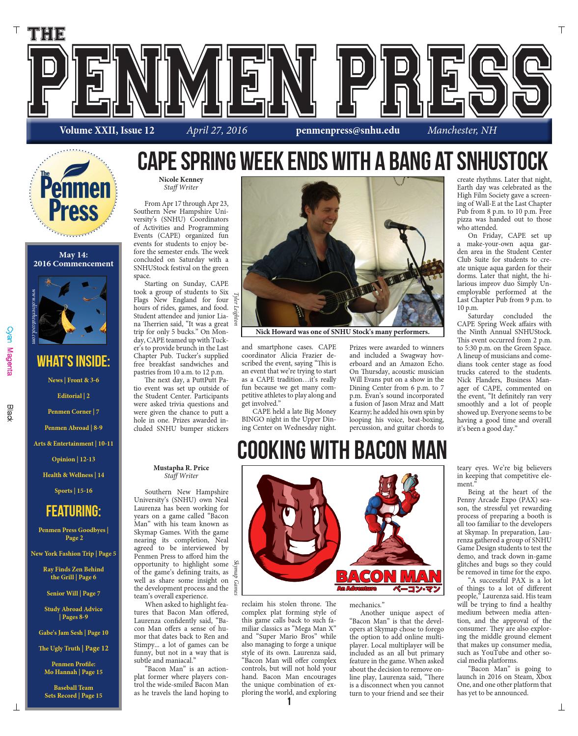 Penmen Press Issue 12 by Penmen Press - Issuu