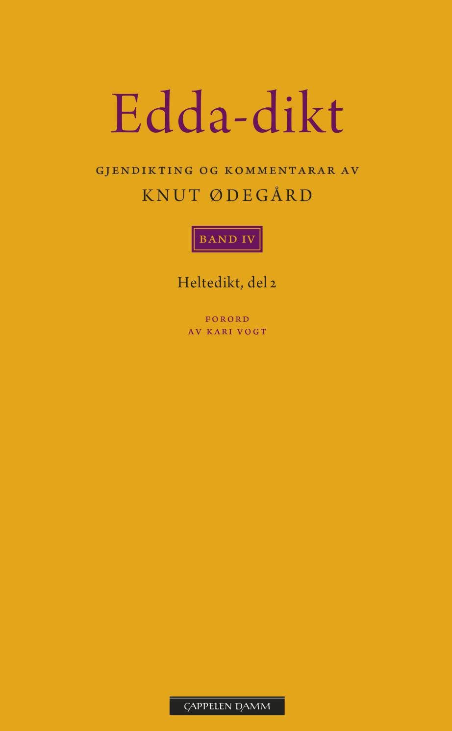 Knut Ødegård Edda-dikt by Cappelen Damm AS - Issuu