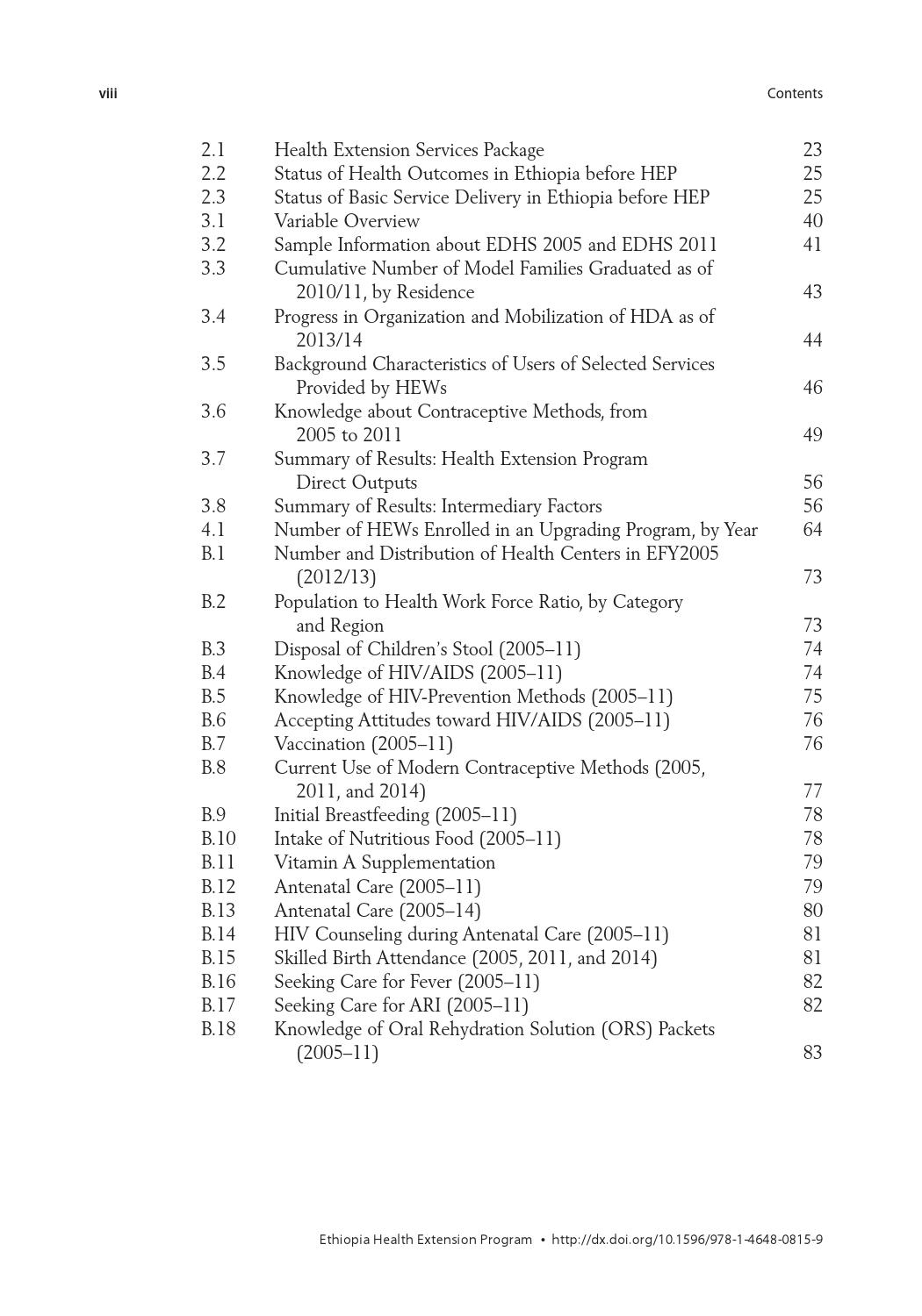 Ethiopia Health Extension Program by World Bank Group Publications - Issuu