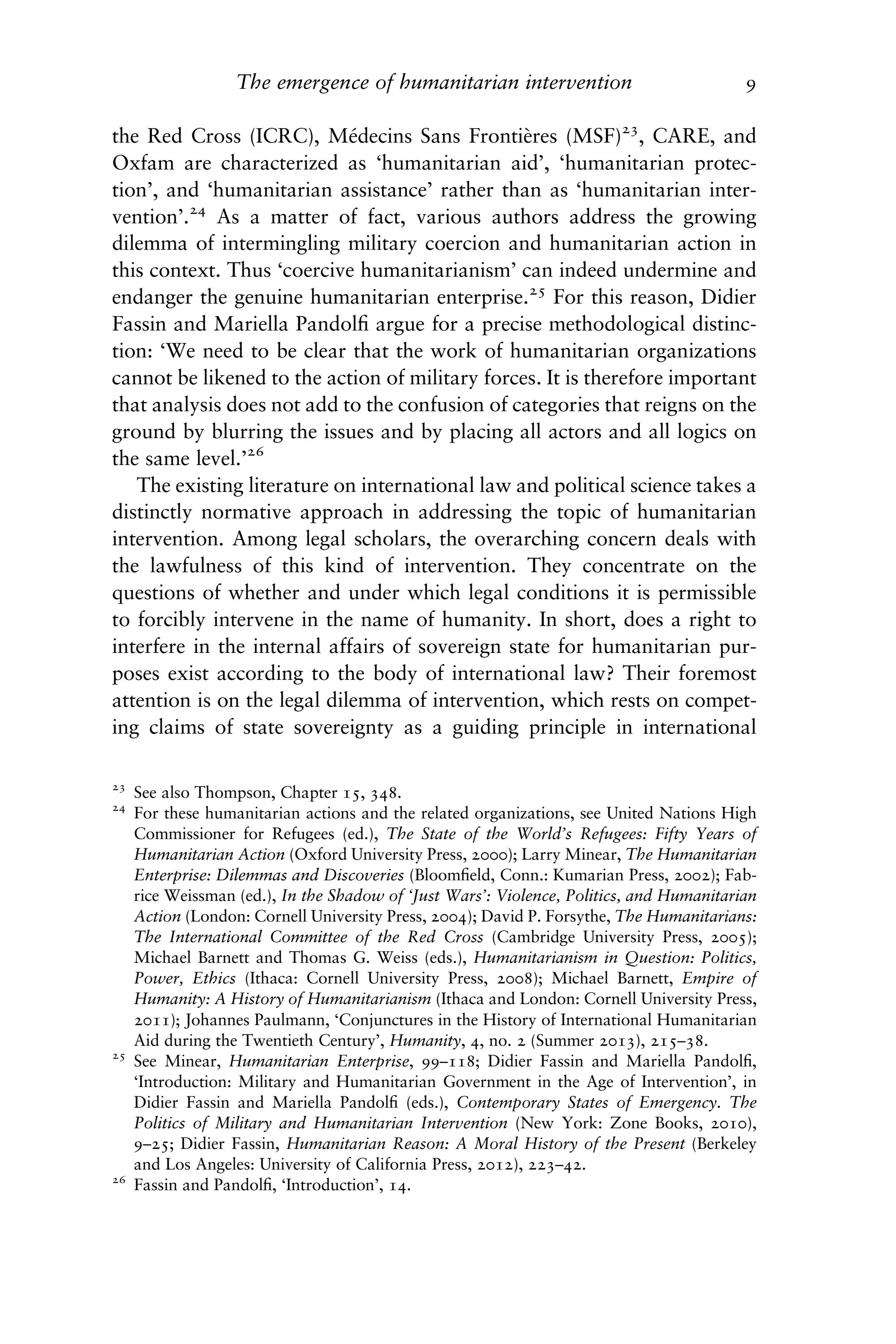 The Emergence of Humanitarian Intervention - sample content by ...