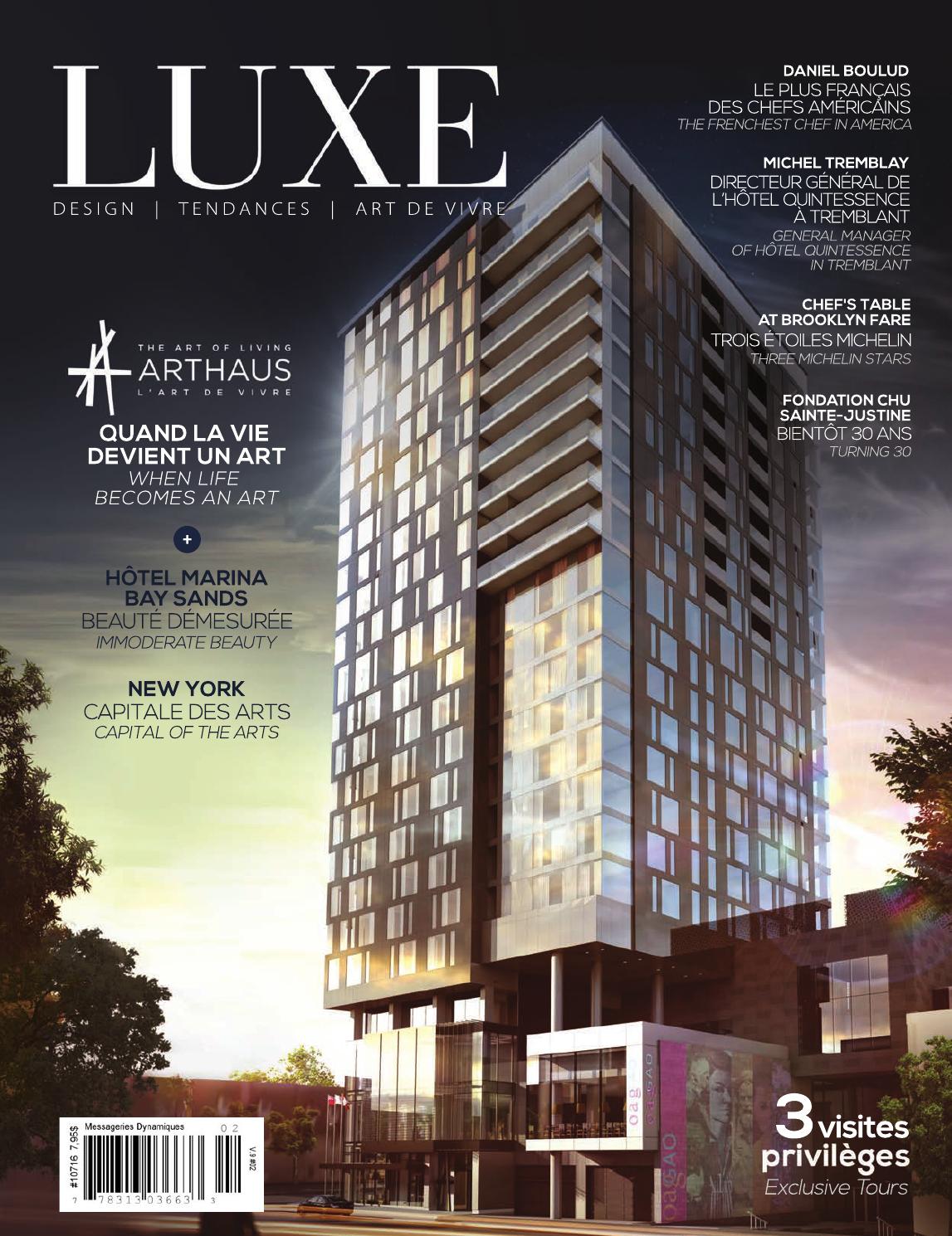 Magazine LUXE - Printemps 2016 by Novar Design - Issuu