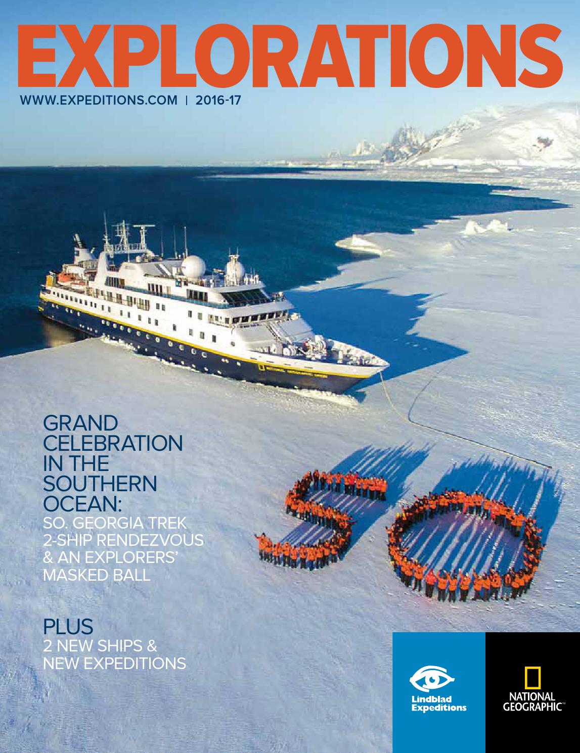 Explorations 2016-17 by Lindblad Expeditions - Issuu