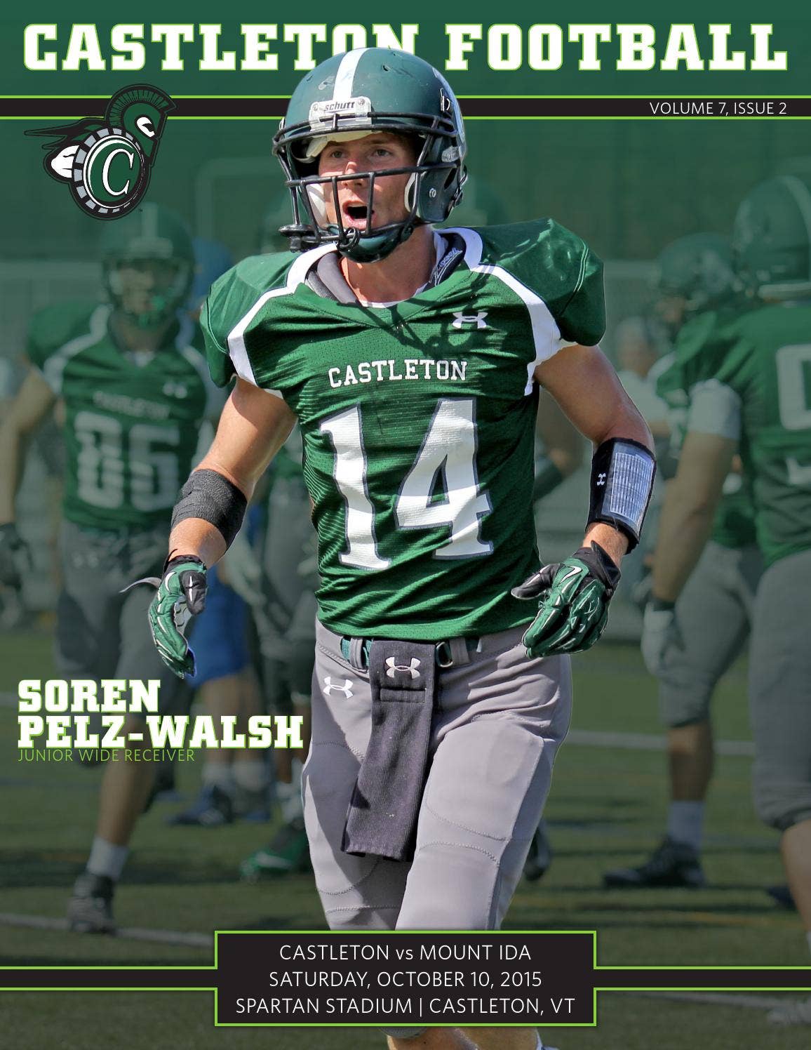 Castleton vs Mount Ida Football Game Program by Castleton University ...