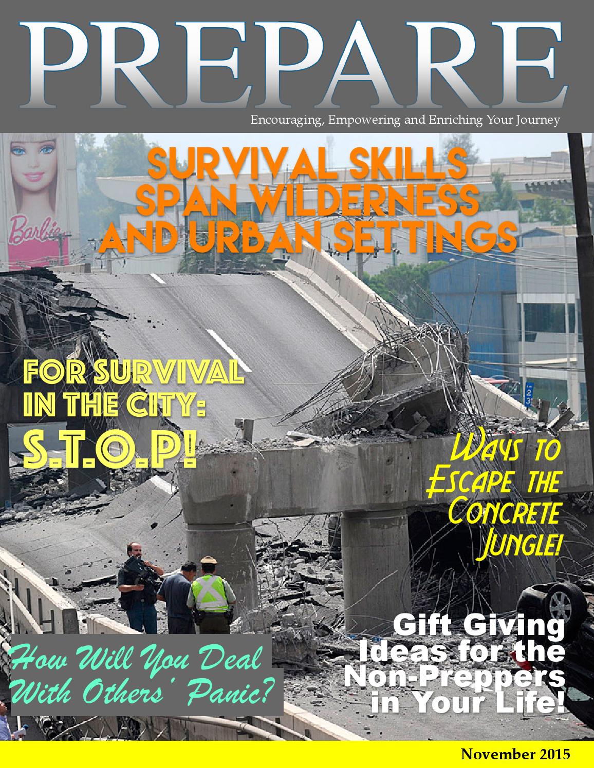 PREPARE Magazine - Survival Skills by PREPARE Magazine - Issuu