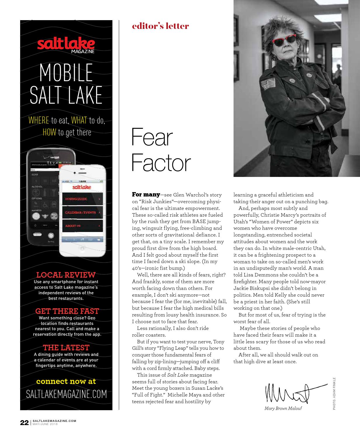 Salt Lake Magazine May June 2016 by Salt Lake Magazine - Issuu