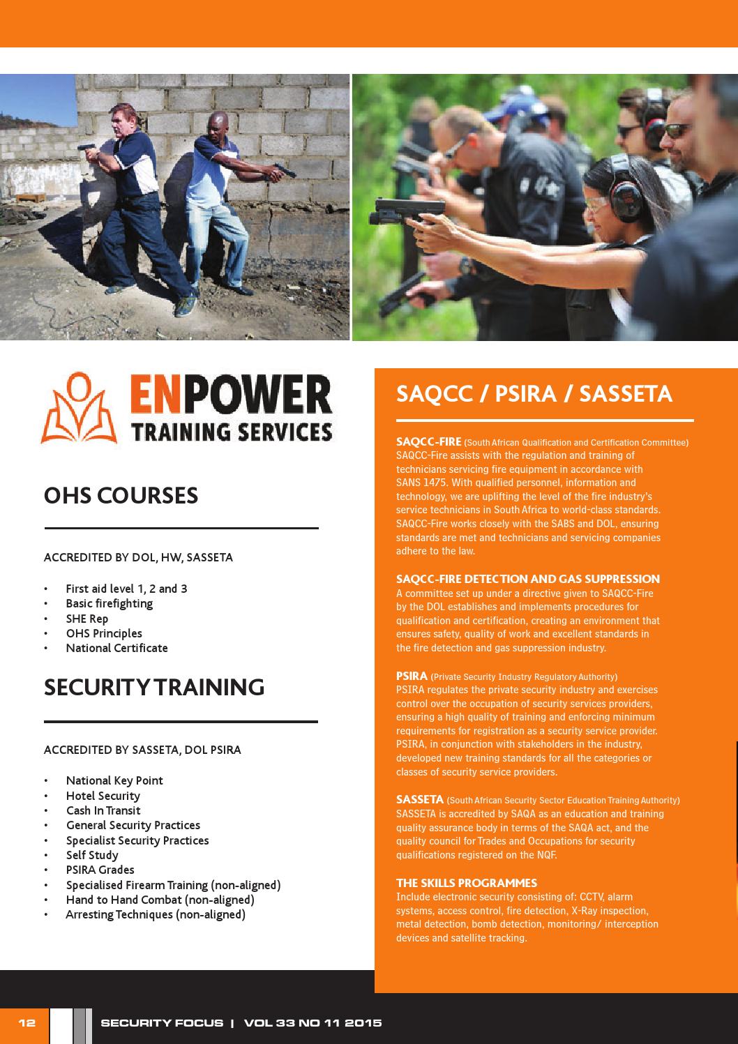 Security Focus - Vol 33 No 11 - November 2015 by Contact Publications ...