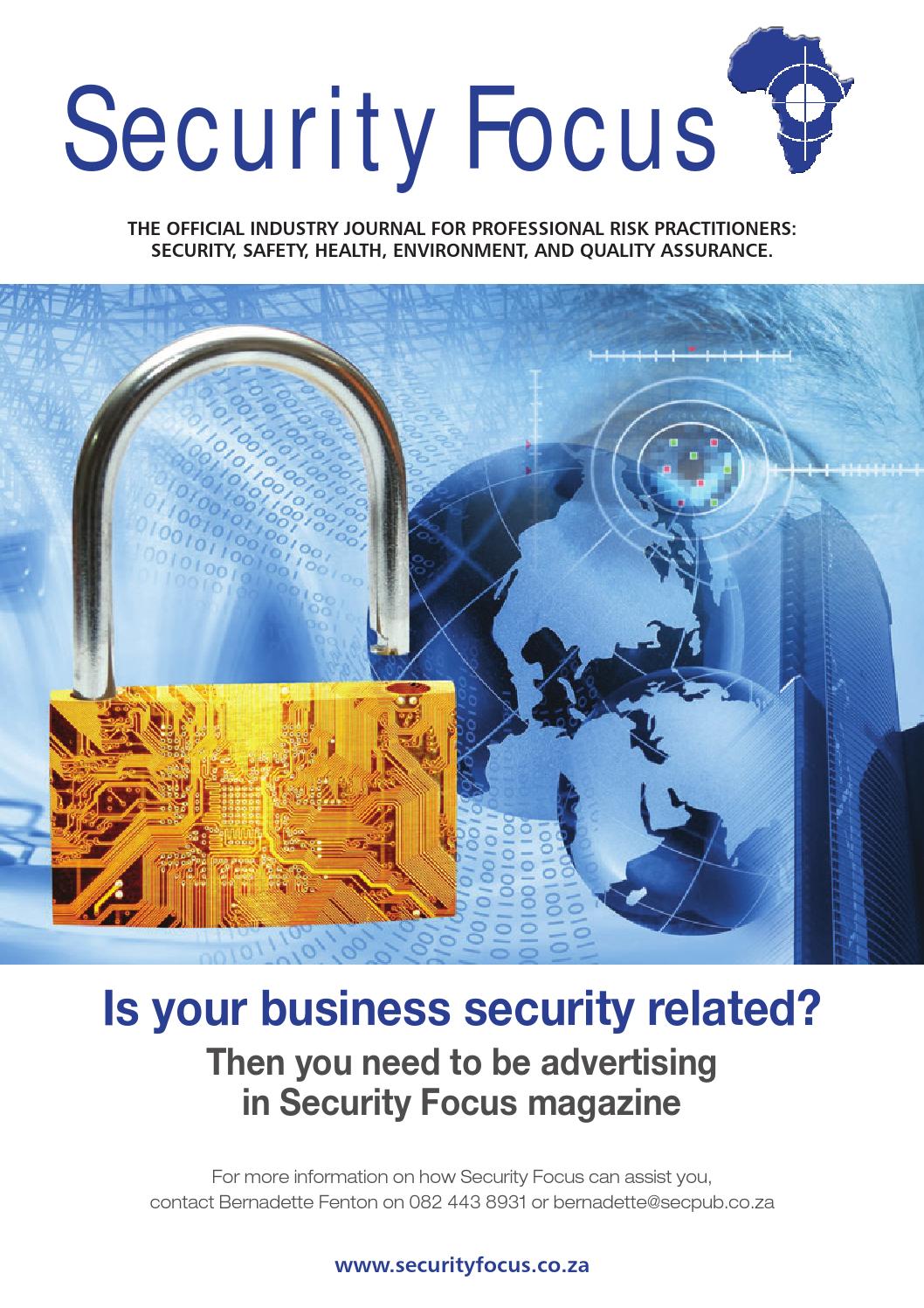 Security Focus Vol 33 No 05 by Contact Publications - Issuu