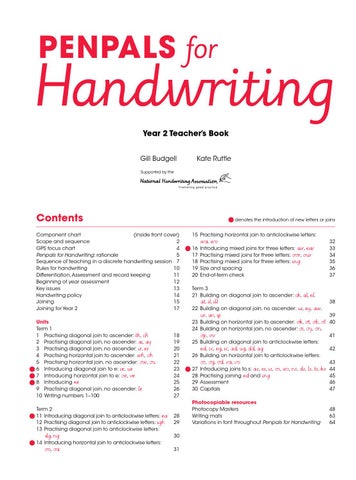 Penpals for Handwriting Teacher's book 2 by Cambridge International ...