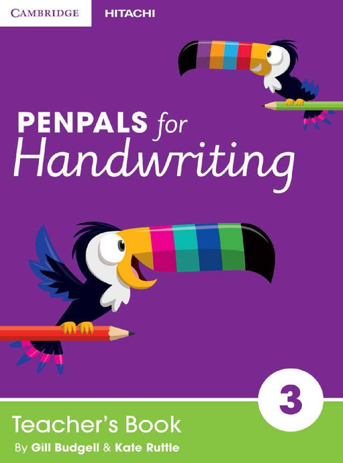 Penpals for Handwriting Teacher's Resources Book 3 by Cambridge ...
