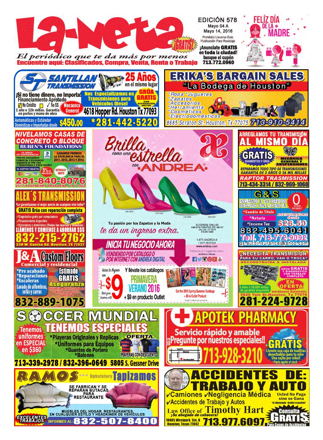 Houston edición 578 by Periodico Hispano La Neta - Issuu