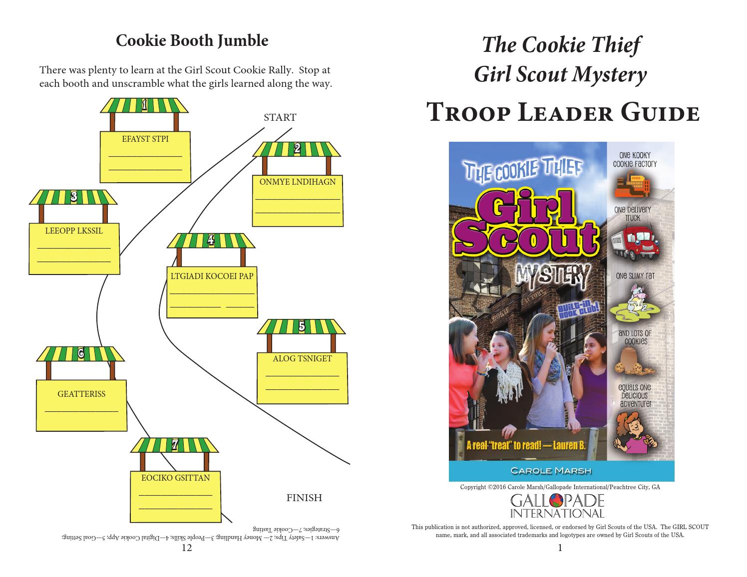 Cookie Thief Troop Leader Guide by Gallopade International - Issuu