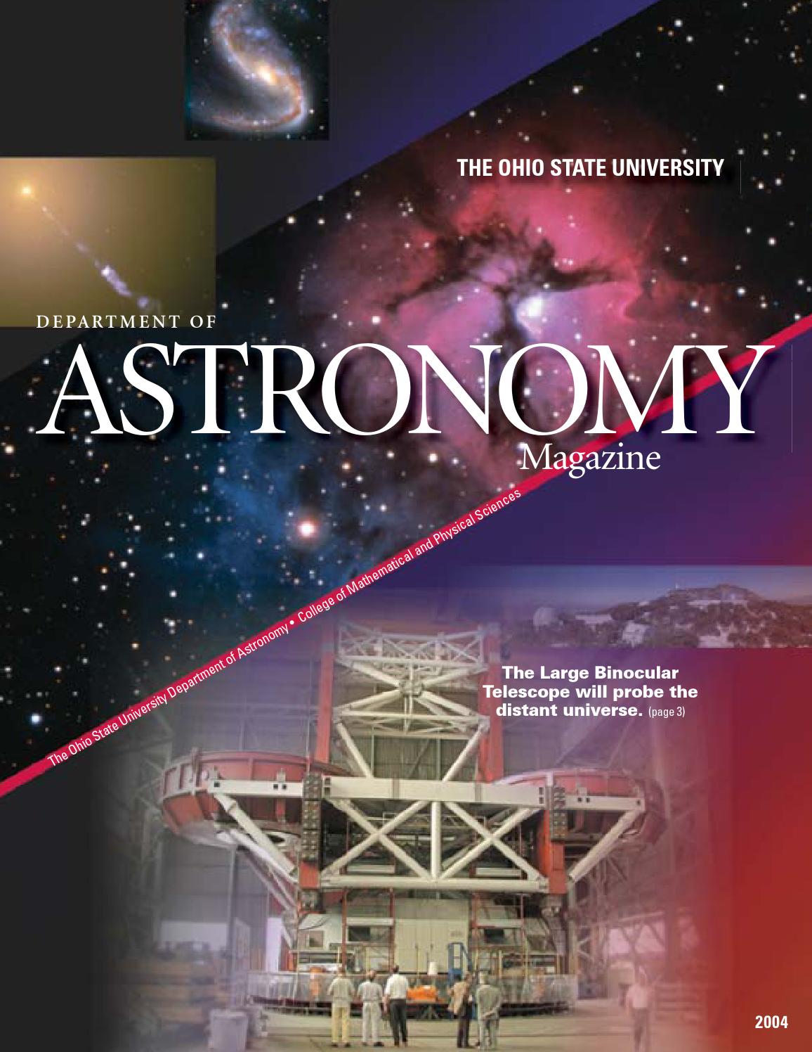 Ohio State Department of Astronomy magazine, 2004 by Rhymes with Orange ...