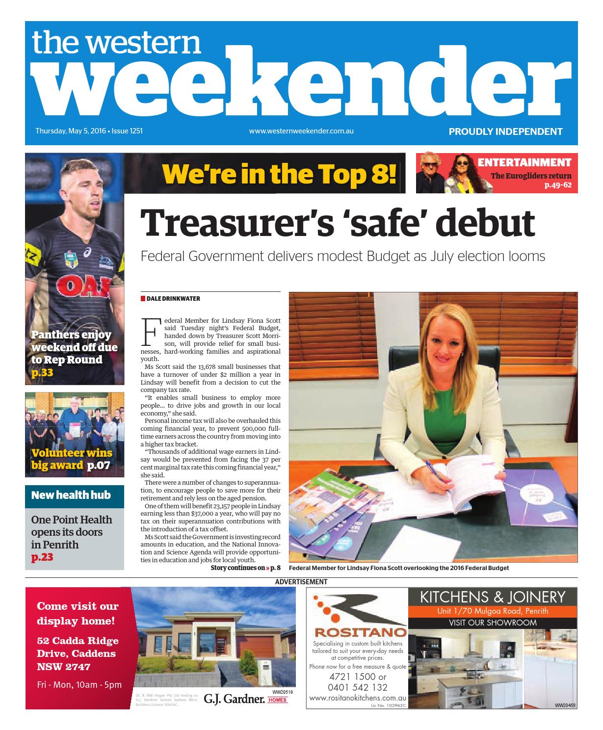 Western Weekender May 5 by Western Sydney Publishing Group - Issuu
