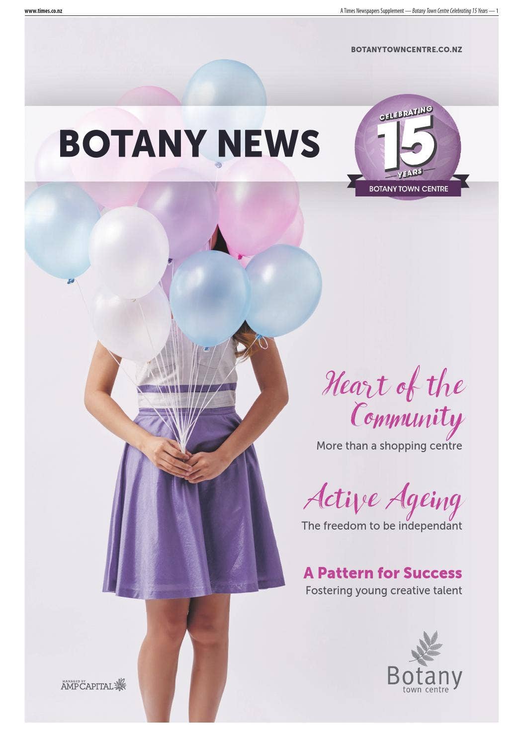 Botany Town Centre Celebrating 15 Years by Times Media - Issuu
