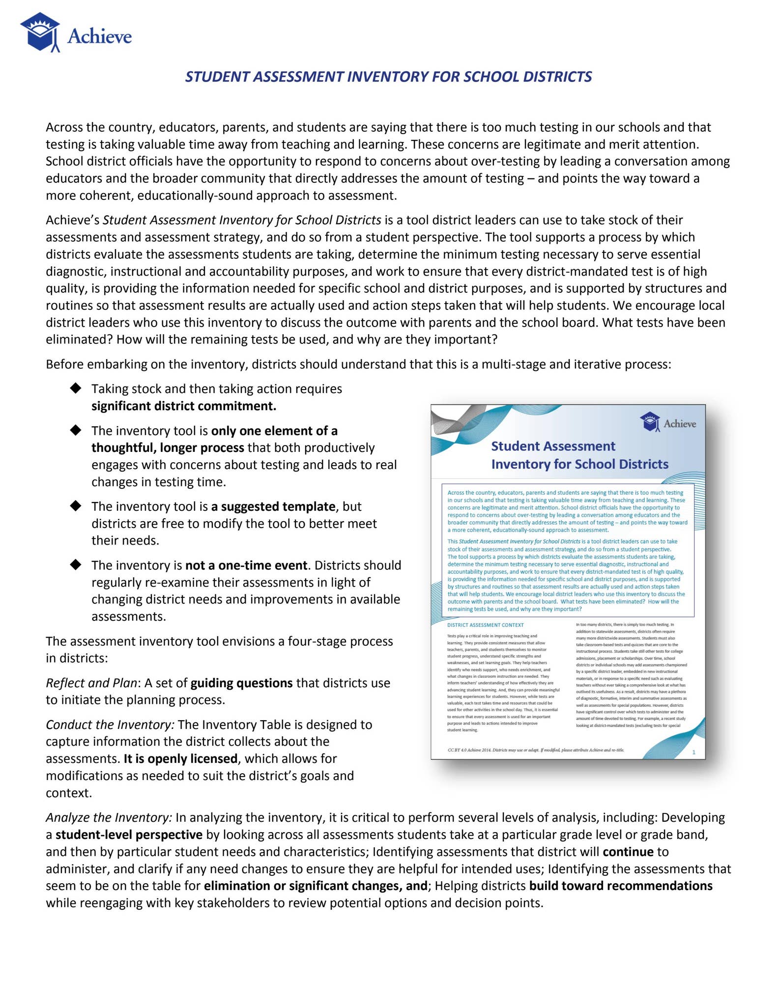 Student Assessment Inventory Overview by NextGenScience - Issuu